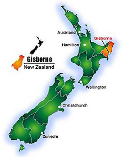 The Nobles in New Zealand: GISBORNE