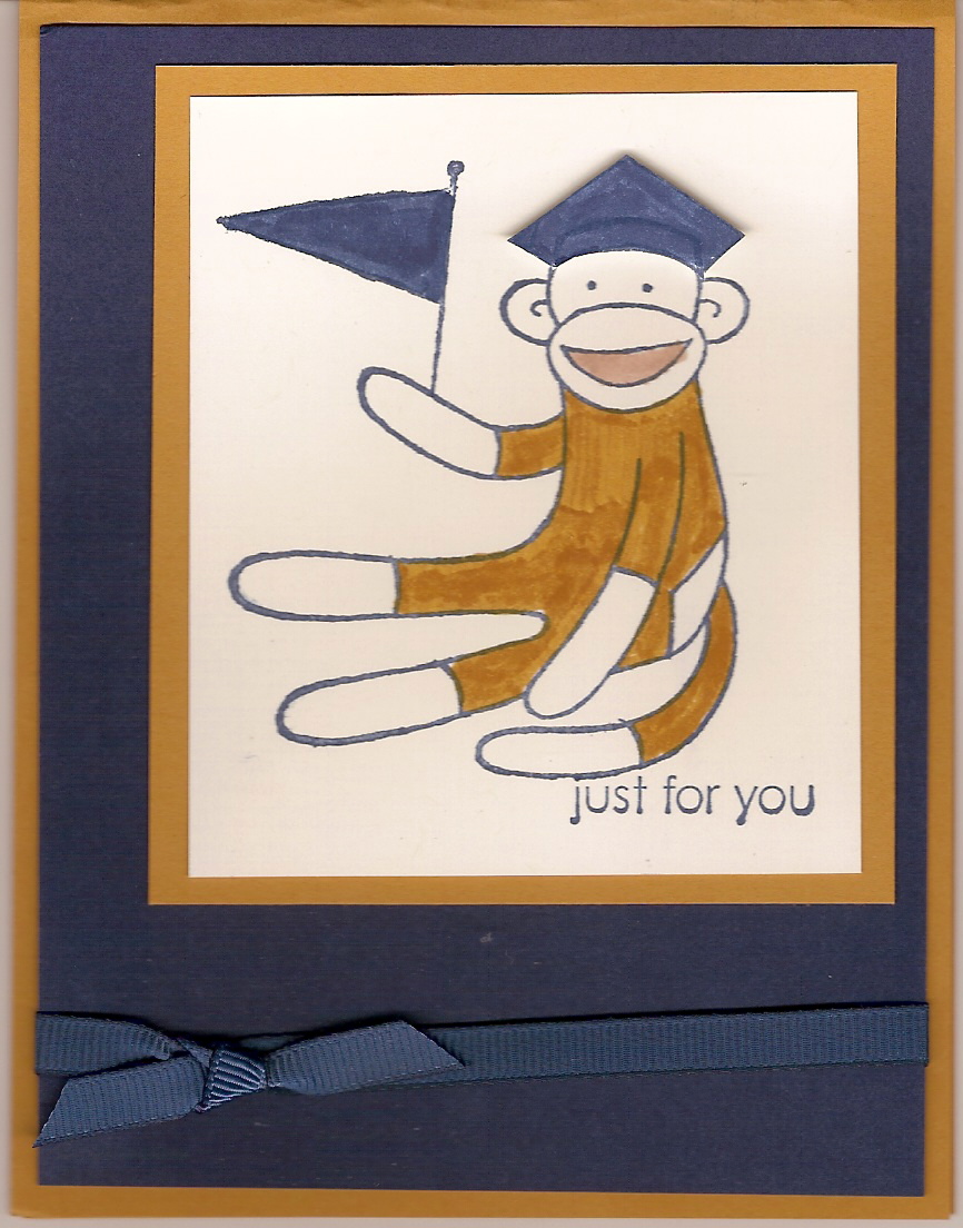 Hartley Handcrafted @ Home: Sock Monkey Graduate