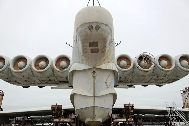 Small shipyard....: Russian Ekranoplan
