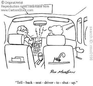 CMP 272 Summer 2009 Idioms and Wise Sayings: "Back-Seat Driver"