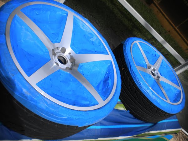 OPTION 5 WHEELS: Customer project, two toned Model 5