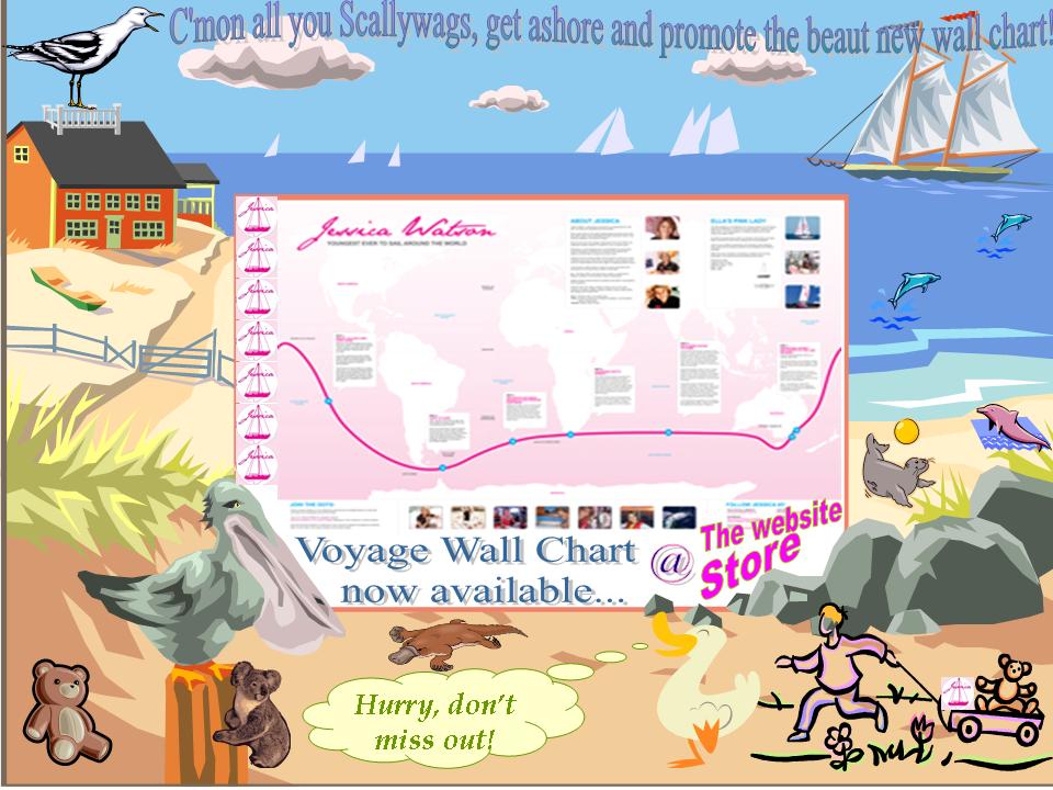 Voyage Art: Jessica Watson - Voyage Wall Chart