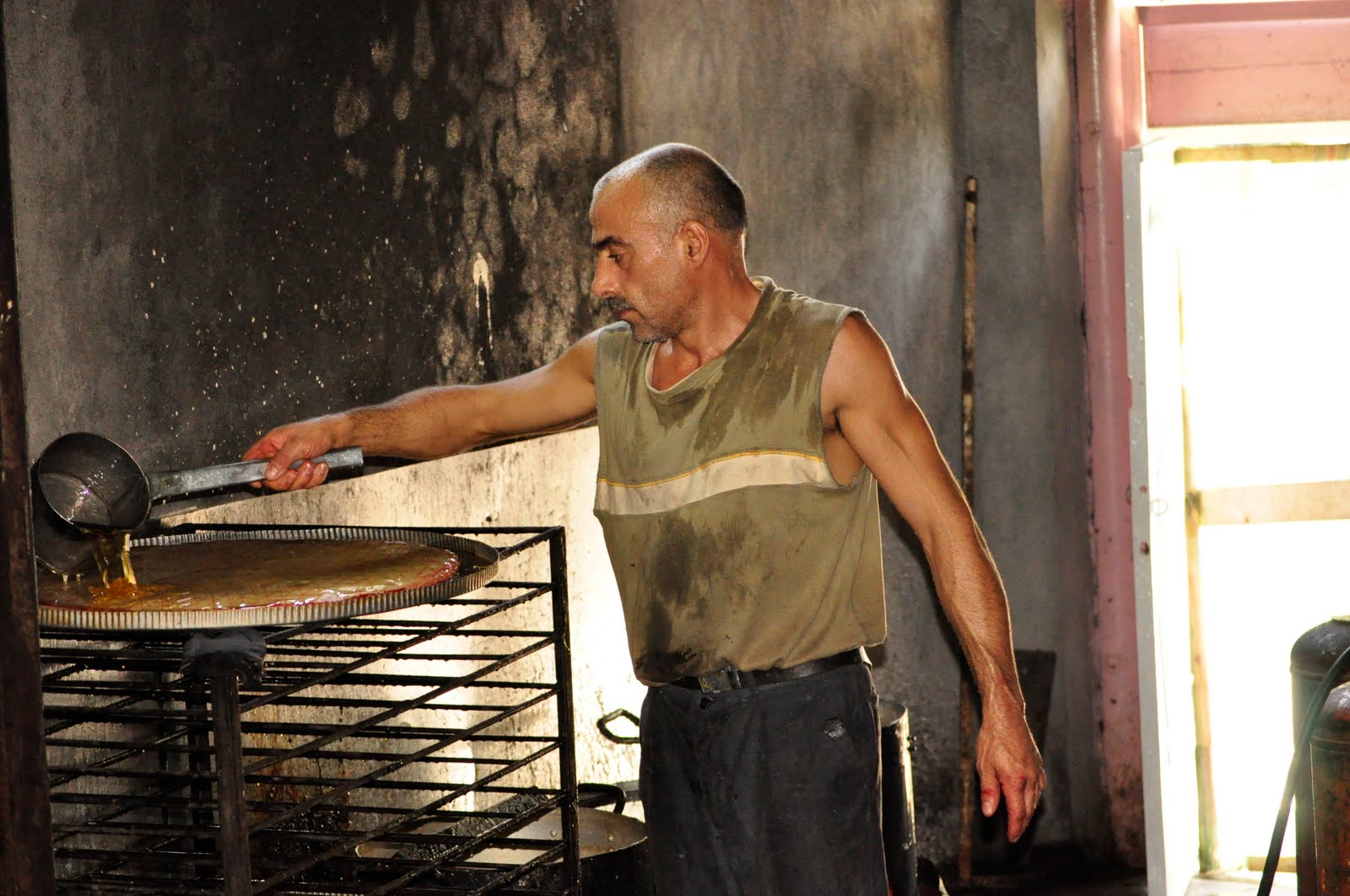 Janice in Baku: Making Halva in Sheki