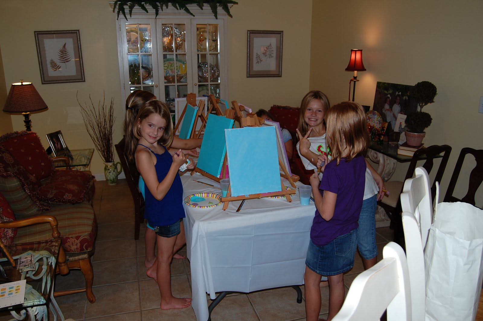 Art and Soul: Happy 9th Birthday Grace!!!! "Gerber Daisy" party