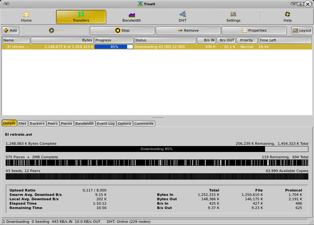 Todos Los Caminos Hacia Ti: Tecnologìa Freeware : Tixati ¡¡ Una ...