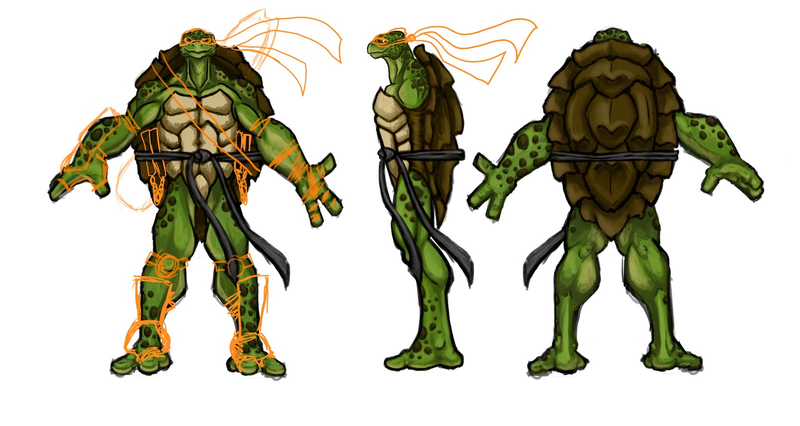 Demonic Studio: TMNT Redesign