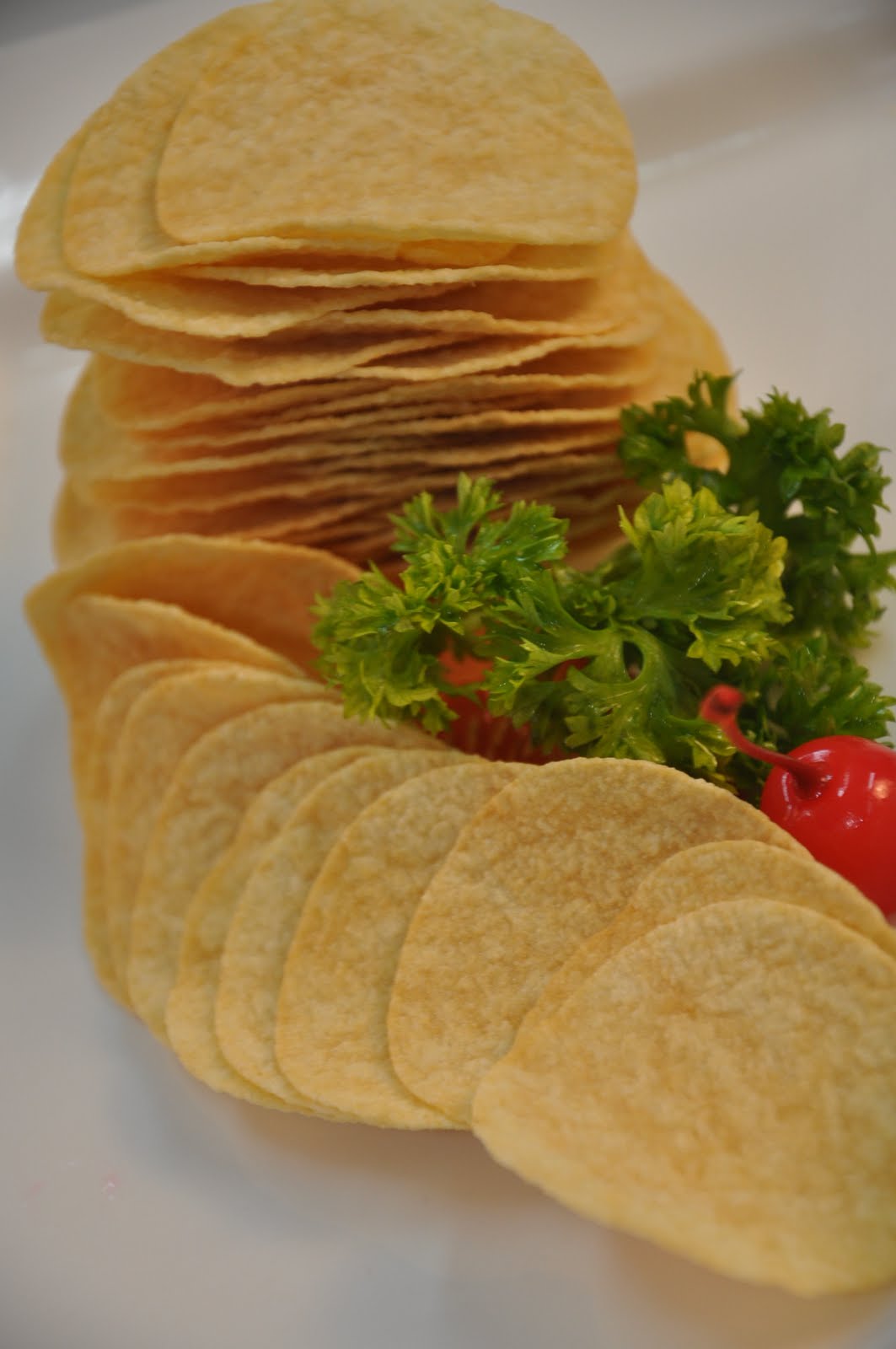 ChefRahmanWorld: PRESENTATION OF POTATO CHIPS