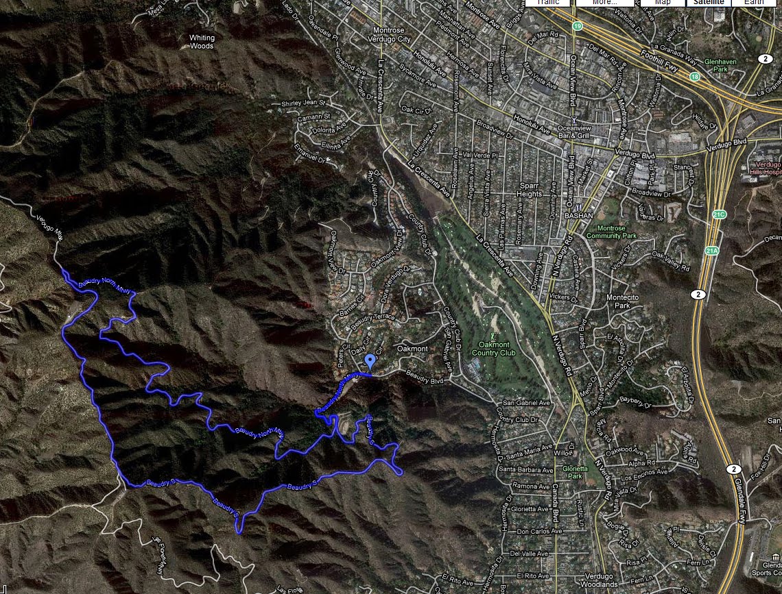 A Day In the Life Of: Beaudry loop: Verdugo Mountain, Glendale