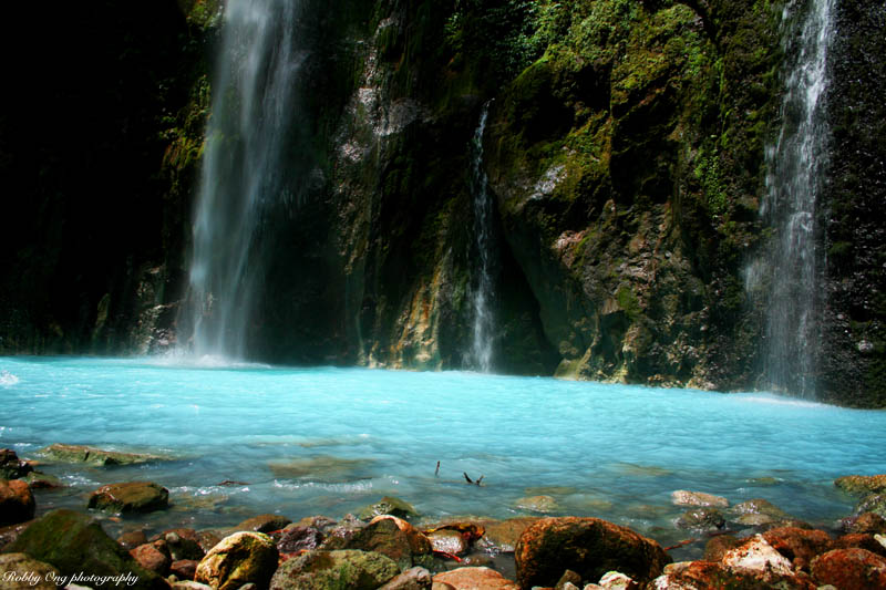 Heaven on Earth: Two Color Waterfall, Sibolangit