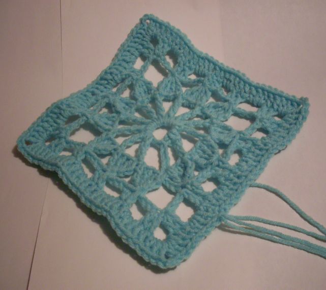 Craftybegonia: Sea Foam Sonnet Lacy Block
