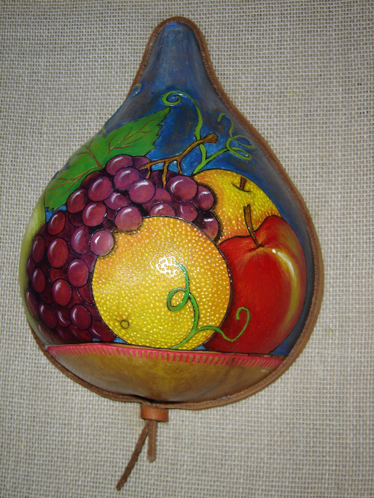 arte bule-gourd art: Jumate de la Abundancia