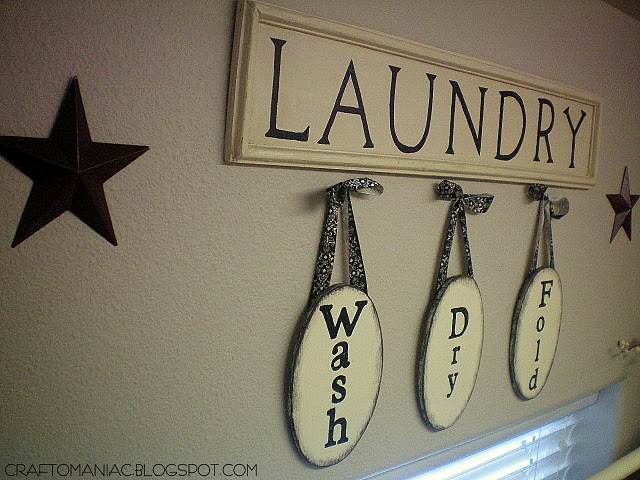 So Creative: Laundry Room Signs