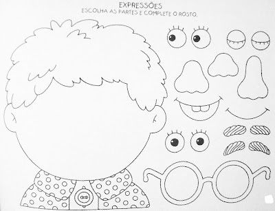 Ateliê Franci Vicente: Complete o rosto