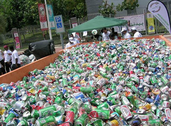 PAPYRUS: Over 22,000kg of cans collected