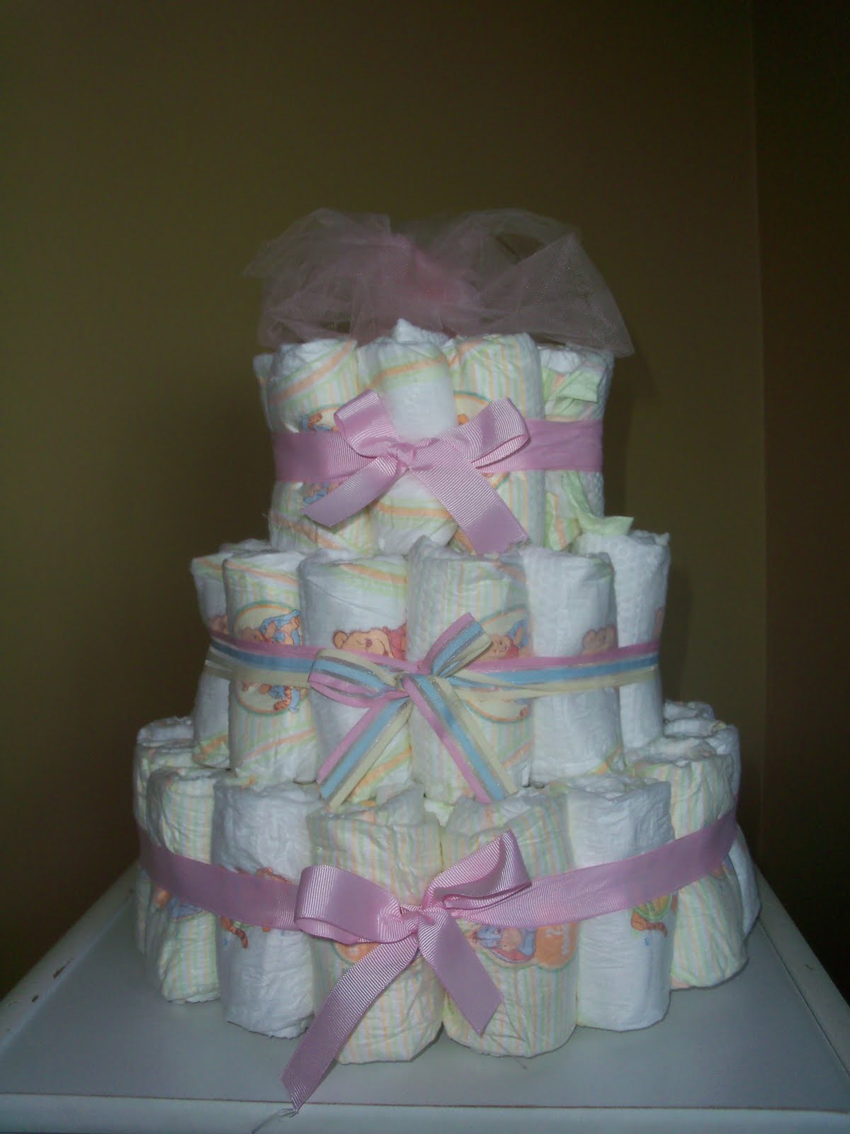 My free diaper cake ~ The Freebie Junkie