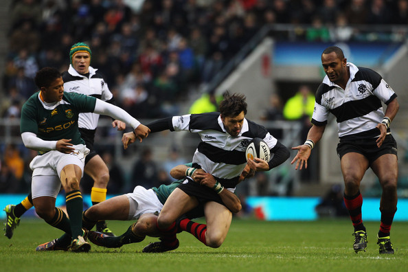 RUGBYPEDiA: Barbarians Vs Springboks