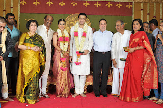 Soundarya Rajinikanth wedding reception Photos Gallery