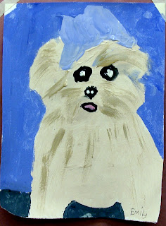 Art Classes: Dog Paintings