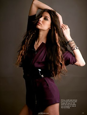 SEXY ACTRESS IN THE WORLDS: Giselle Monteiro on Elle Magazine - Unseen ...