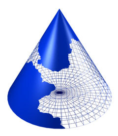 chombo fernandez: Superficie conica