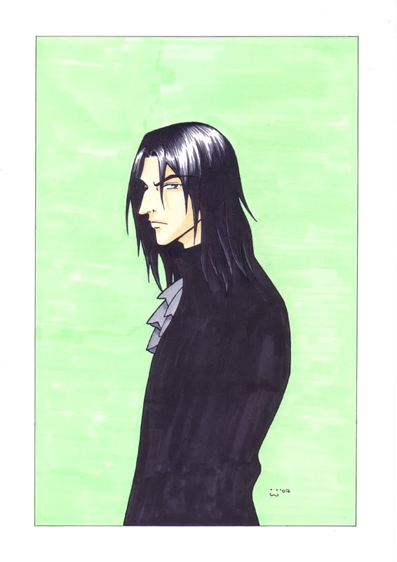 A LA LUNA Y DE REGRESO: Severus Snape