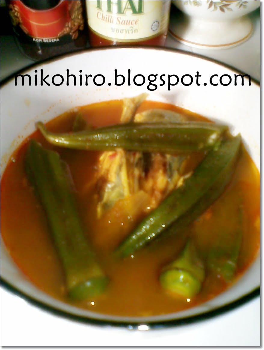 danau kasih: asam rebus ikan selar