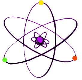 Opunake Science: animated atom