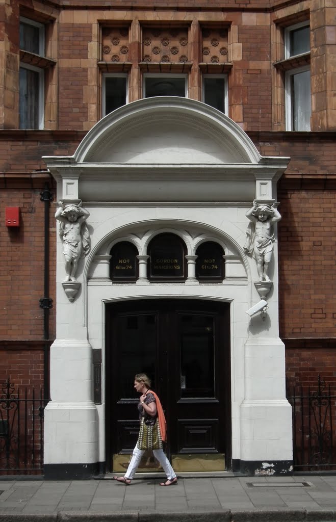 ORNAMENTAL PASSIONS: Gordon Mansions, Torrington Place WC1