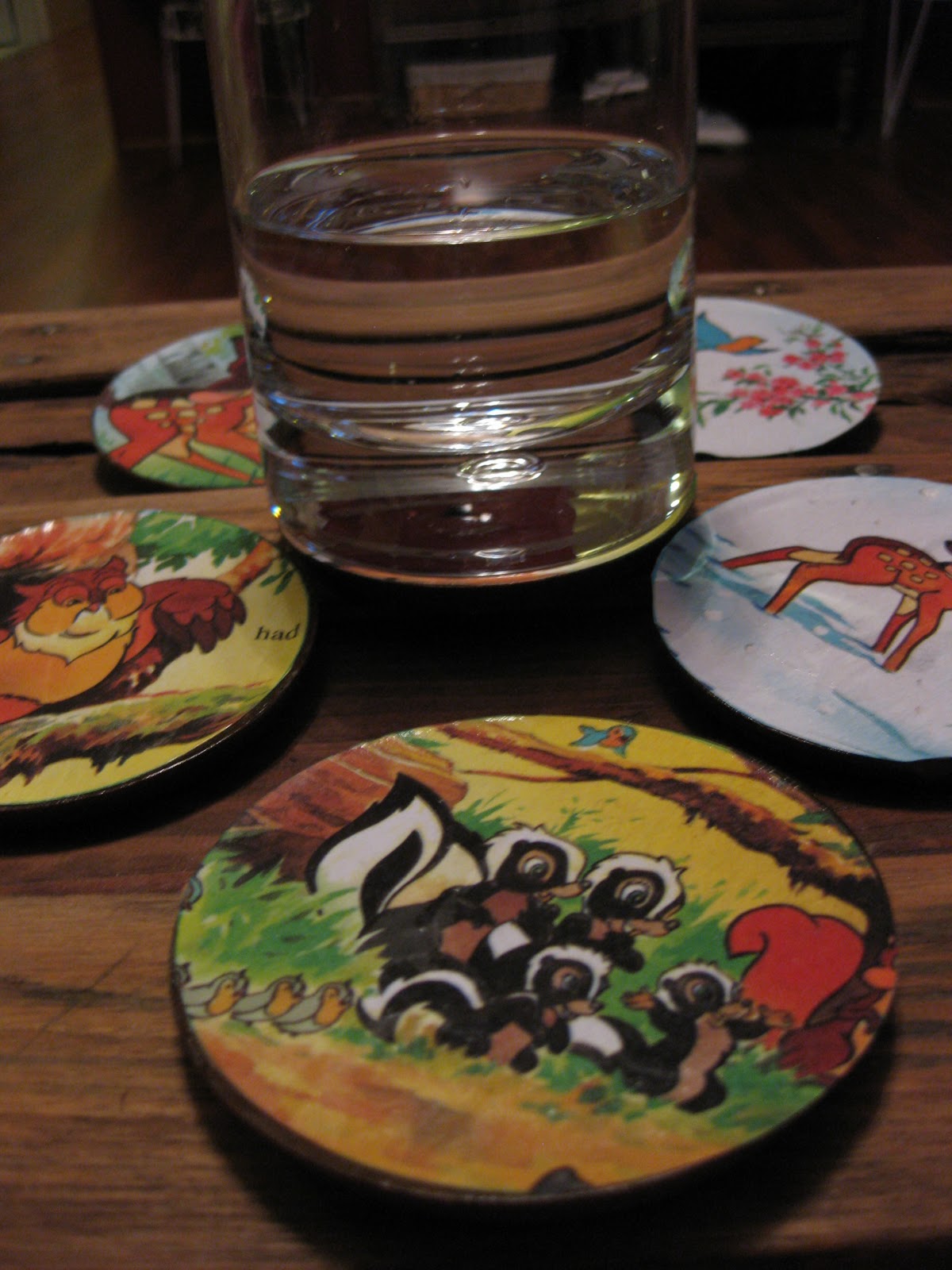 Downtime. Upcycle.: Cute Coasters
