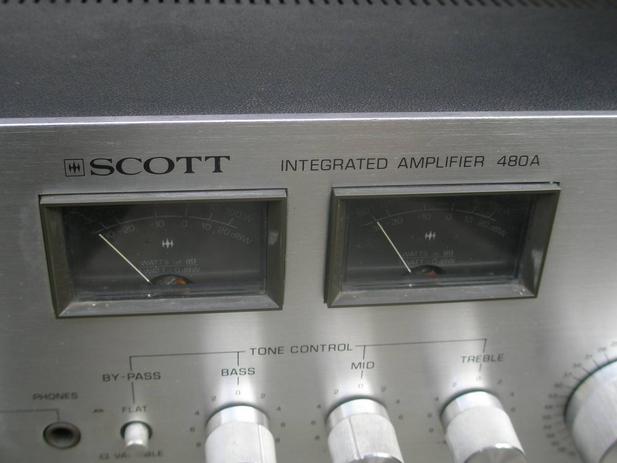 audio2nd: Scott 480A integrated Amplifier