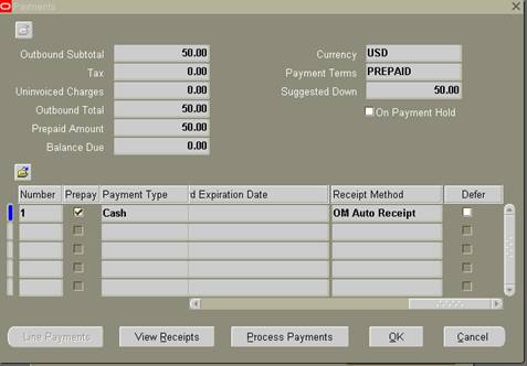 Functional Guy- Devendra Gulve: Pre-Payment Receipt Creation Setups and ...