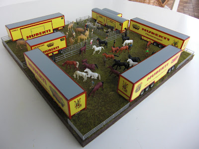 Circusmodellbau: Circus Huberti 1:87