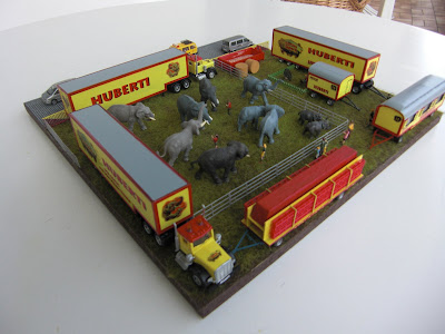 Circusmodellbau: Circus Huberti 1:87