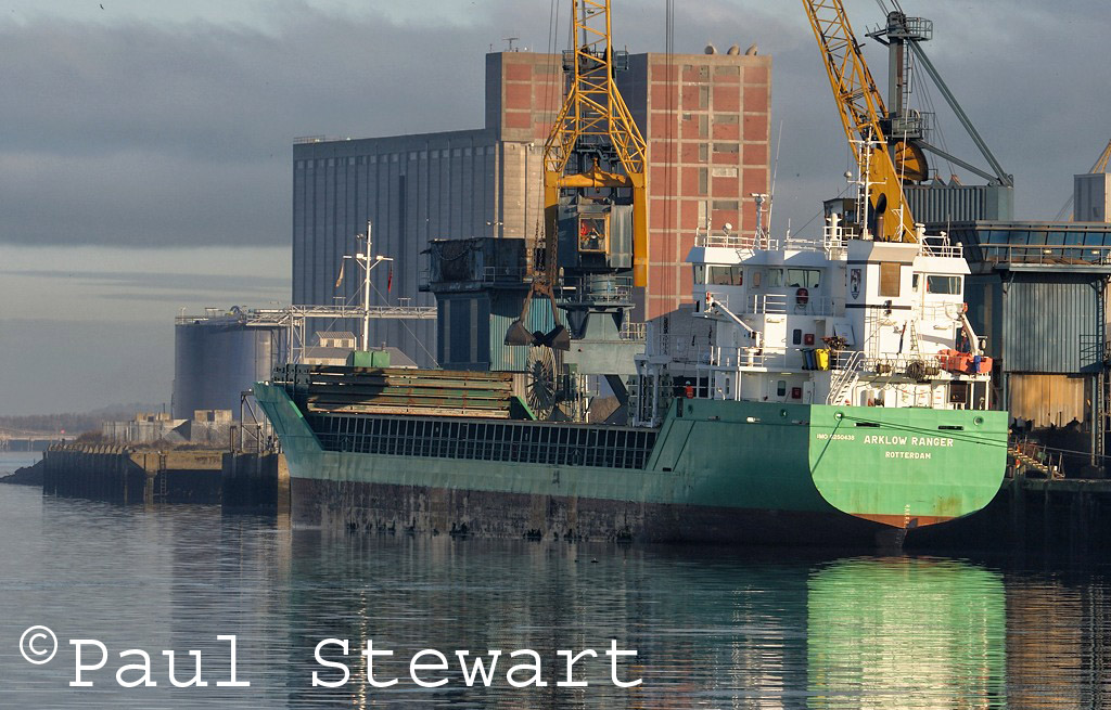 Arklow Shipping info: Arklow Ranger at Sinclair Wharf Belfast taken on ...