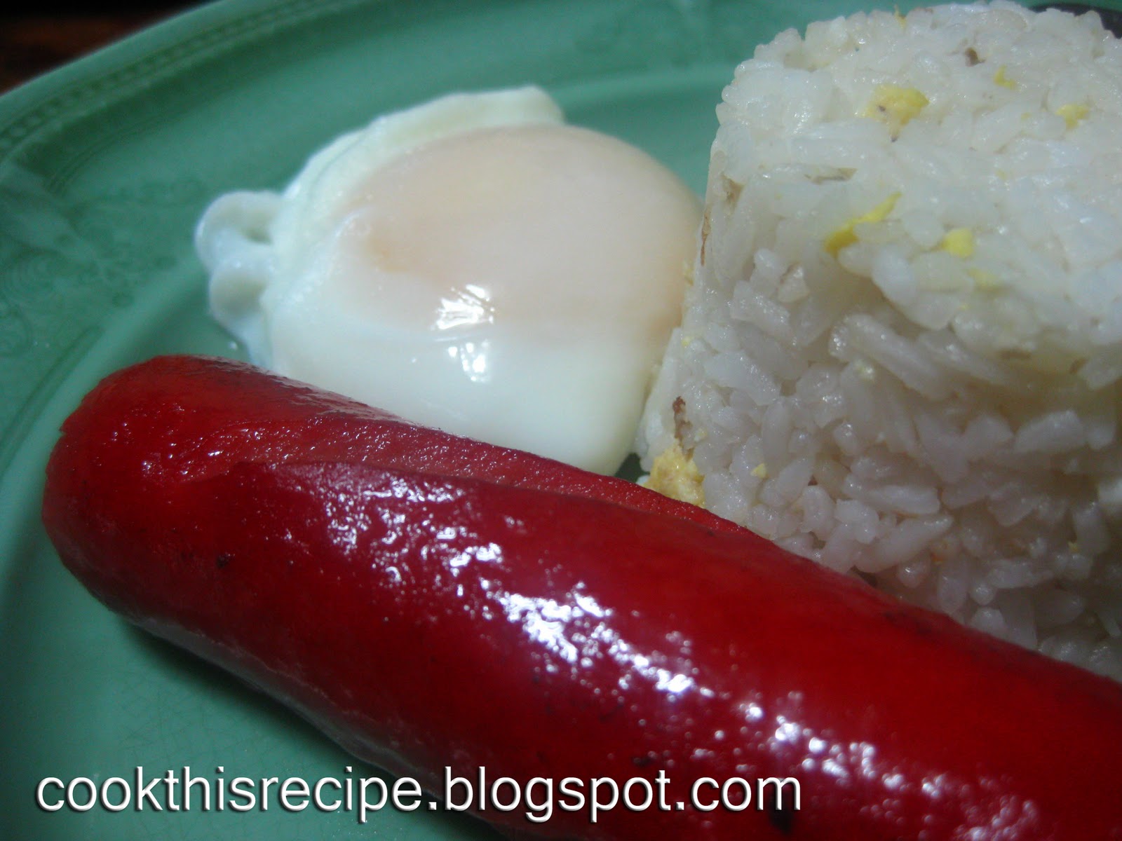Cook this Recipe: Recipe: Pinoy Hotsilog