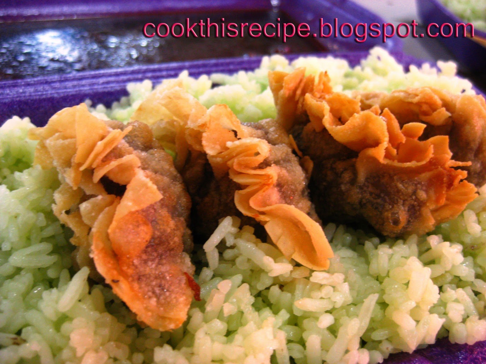 paotsin green hainanese rice recipe