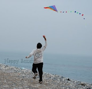 Happy Sunshine: Kite Flying