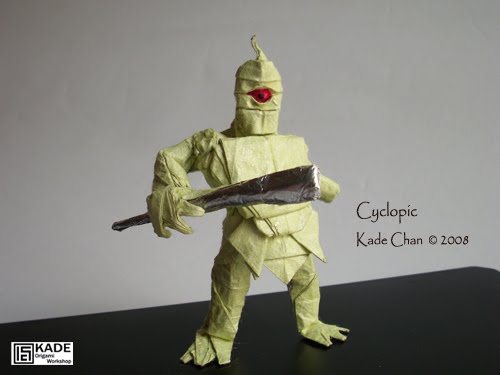 Kade Chan Origami Blog 香港摺紙工作室 (日誌): Cyclops