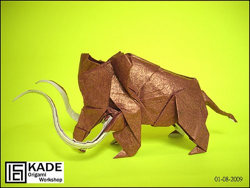 Kade Chan Origami Blog 香港摺紙工作室 (日誌): Mammoth - Miyajima Noboru (Origami ...
