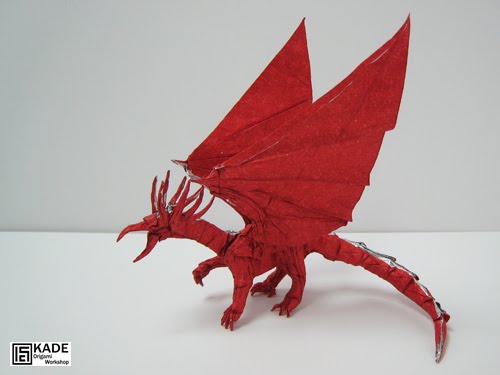 Origami alligator by satoshi kamiya - aspenluda