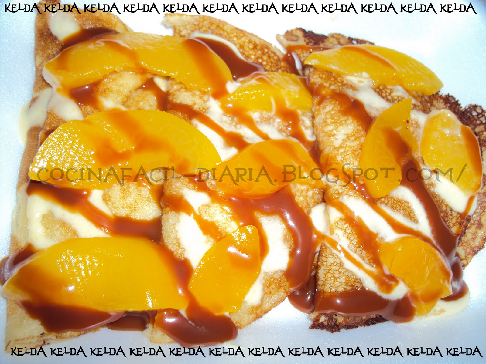 Cocina fácil: Relleno de durazno para Crepas