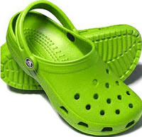What team do you swim for?: Croc's - Shoes with holes...Really?