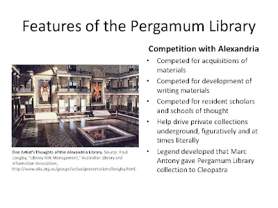 The Desert Fathers: Pergamum (Turkey)...Hellenistic Library