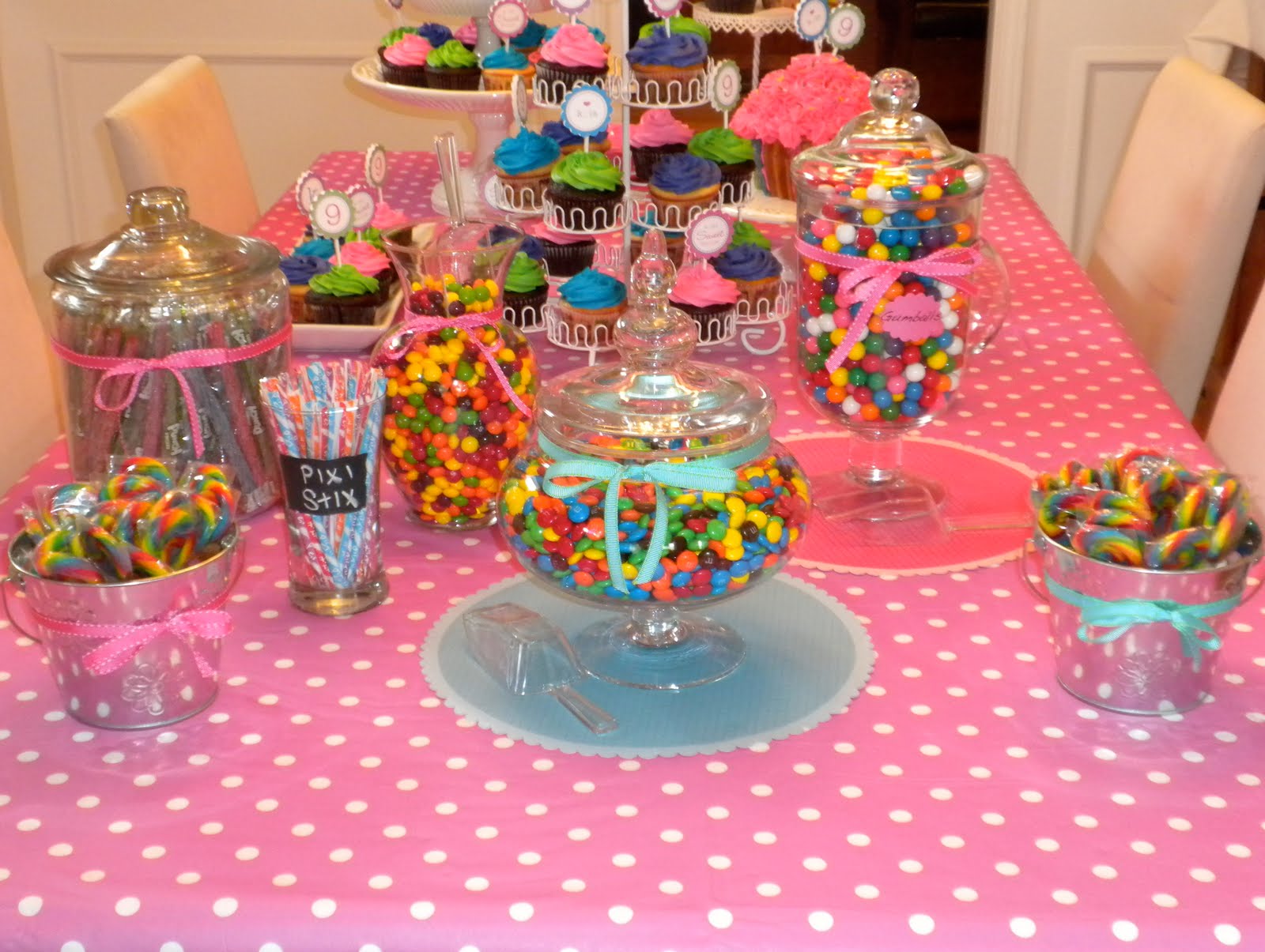 Stout Family Blog: Kyla's Sweet Shoppe 9th Birthday Party