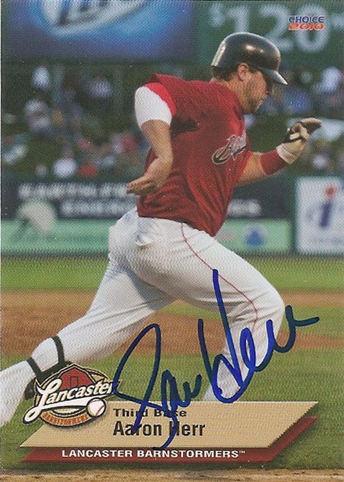 Auto-Matic for the People: 2010 Lancaster Barnstormers Aaron Herr