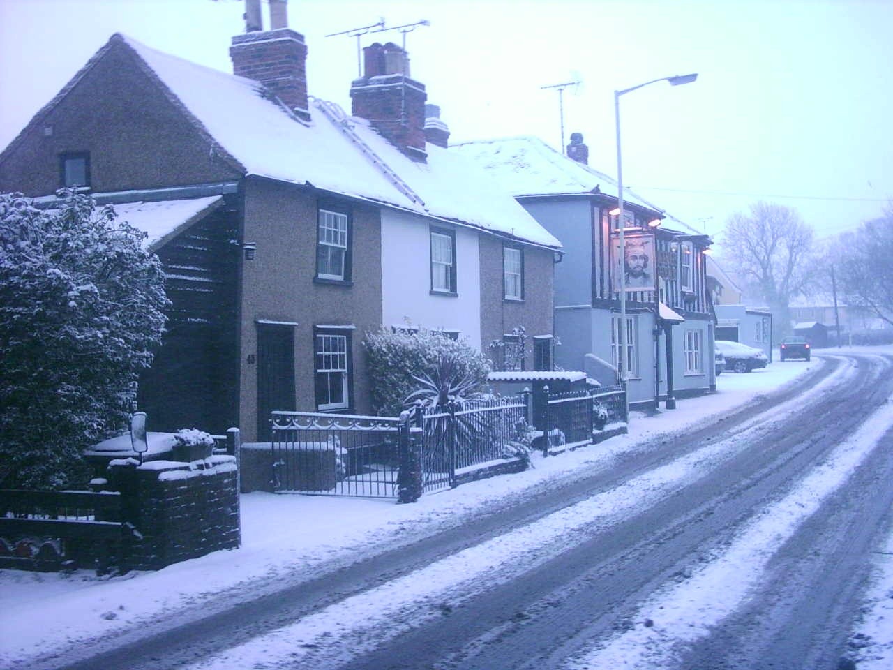 Great Baddow: Great Baddow Hit By More Snow