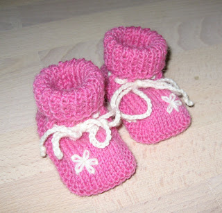 Hygge og strik: Babysokker