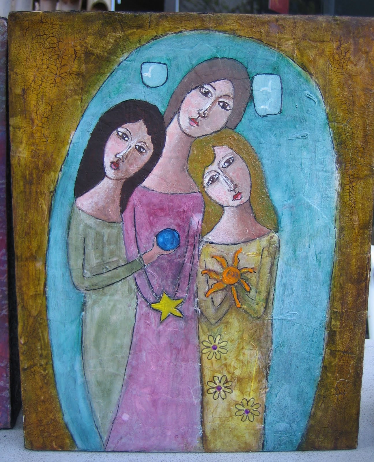 Mixed Media ~Leap of Faith~: First of Three Paintings Commission