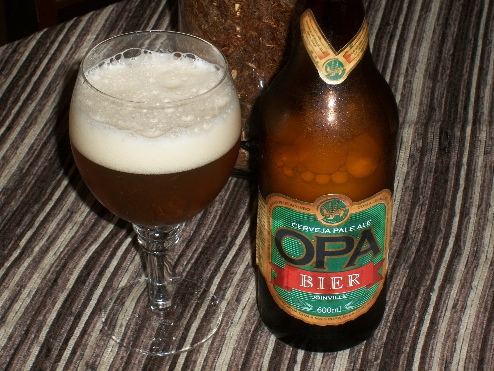 Cerveja? Gosto sim!: OPA Bier Pale Ale. Experimente essa também.