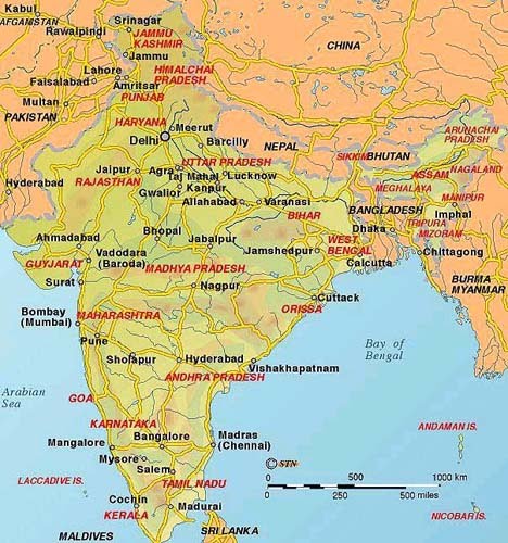 MIRANDO Y MIRANDO: Canal Indira Gandhi. India